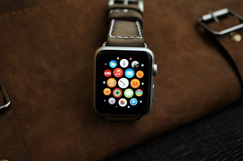 AWBF04-D3 WHITE Handmade Vintage Leather Strap incl. Lugs Adapter for ...